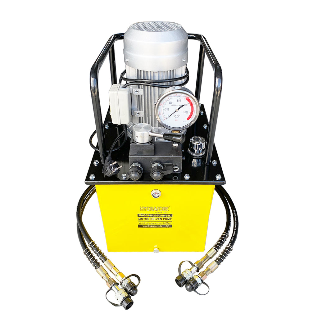 Electric Driven Hydraulic Pump (Double acting 1.5kW/110V/35L) 2135.83i – EZ-Tools USA LLC.