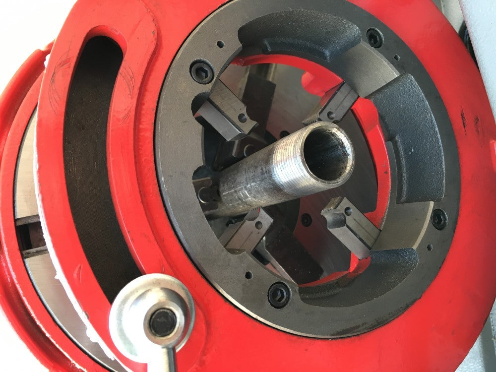 Electric Pipe Threader Threading Machine, (110V-750W) NPT: 1/2"-4" (P1 ...