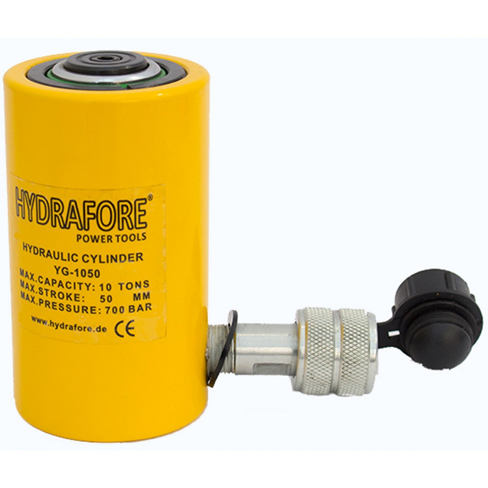 Hydraulic Single Acting Cylinder (10 tons - 2") (YG-1050) – EZ-Tools ...